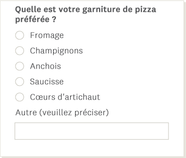 Tout sur les questions à choix multiple | SurveyMonkey