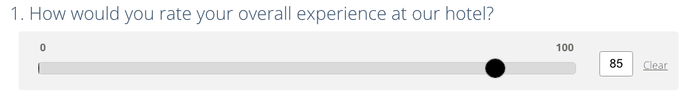 New! Introducing Slider And Star Rating Question Types