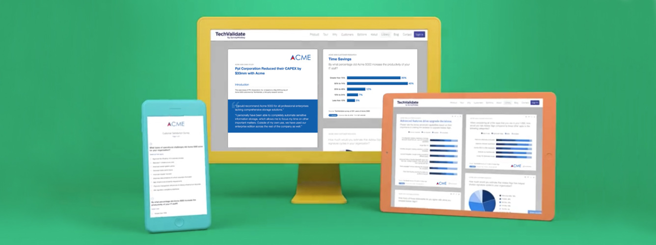 TechValidate | SurveyMonkey