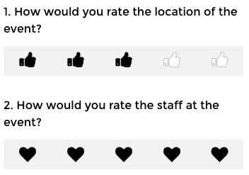 New! Introducing Slider And Star Rating Question Types