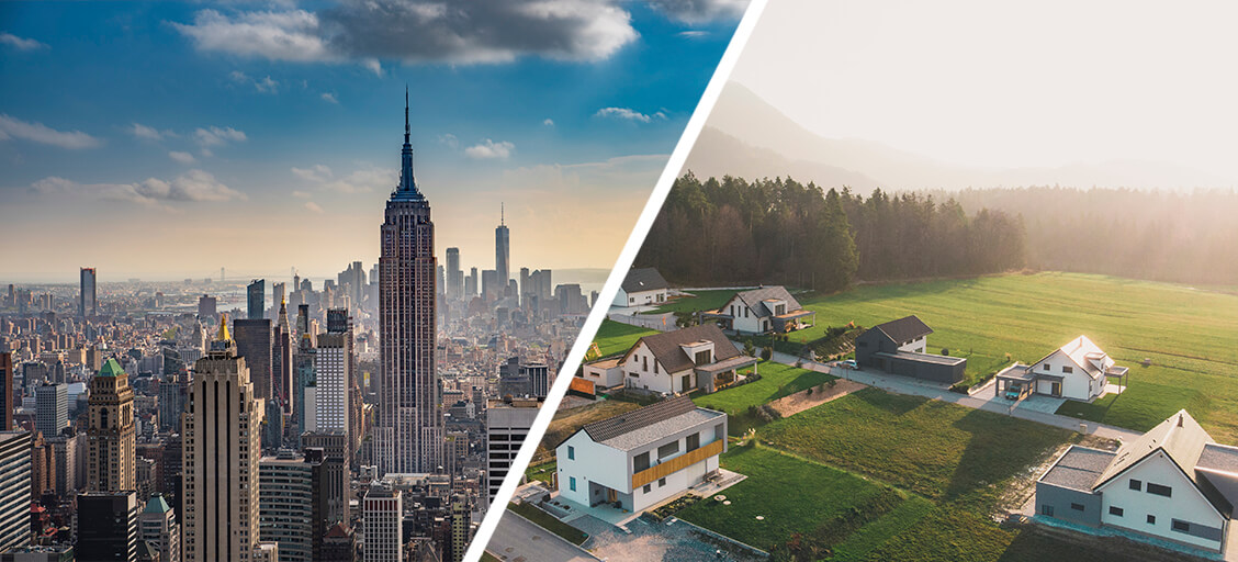 Axios|SurveyMonkey Poll: Urban/rural Impressions