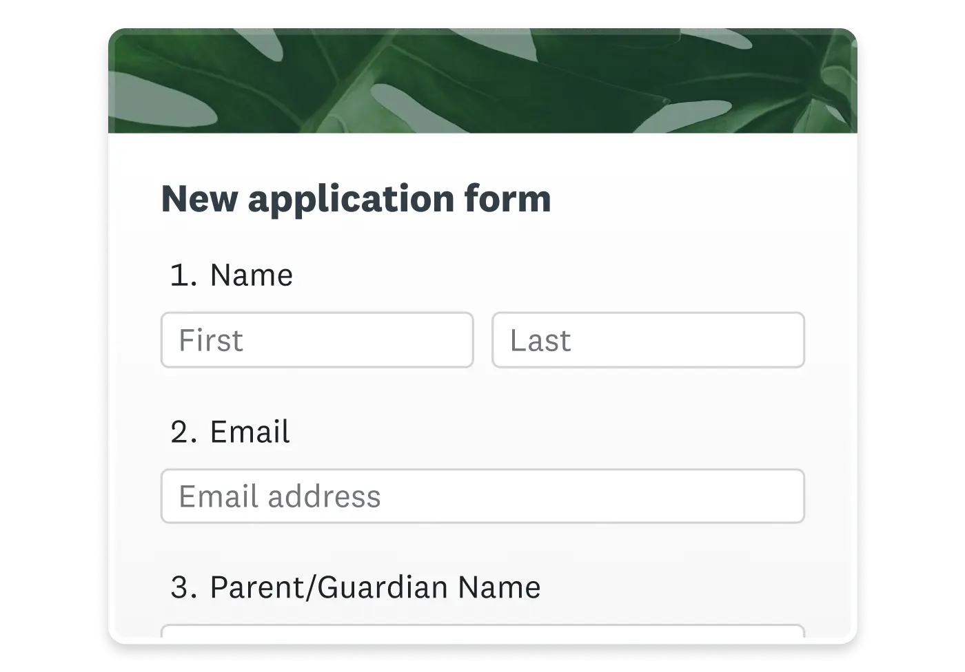 Application Form
