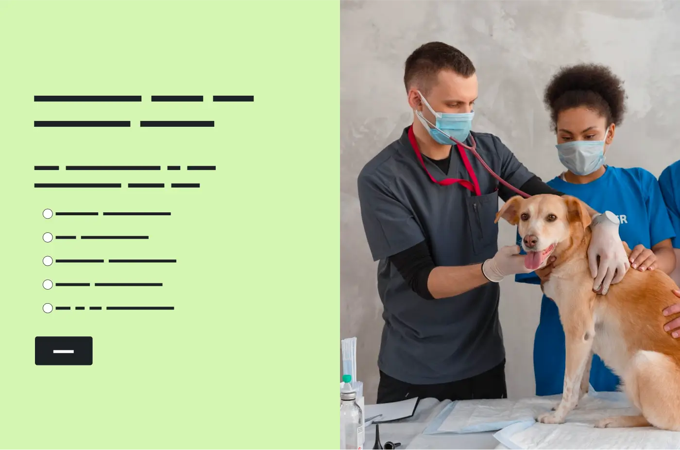 Veterinarian patient intake template - long form | SurveyMonkey